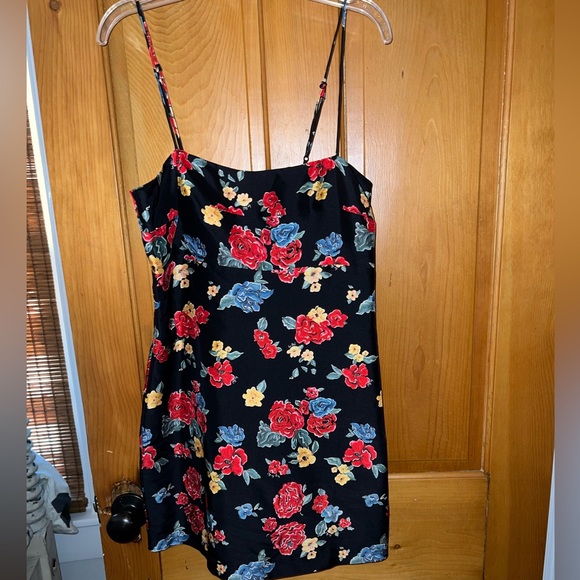Realisation Par | Dresses | Realisation Par Black Floral Dress | Poshmark